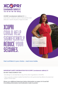 Savings on XCOPRI (cenobamate) CV & Epilepsy Resources